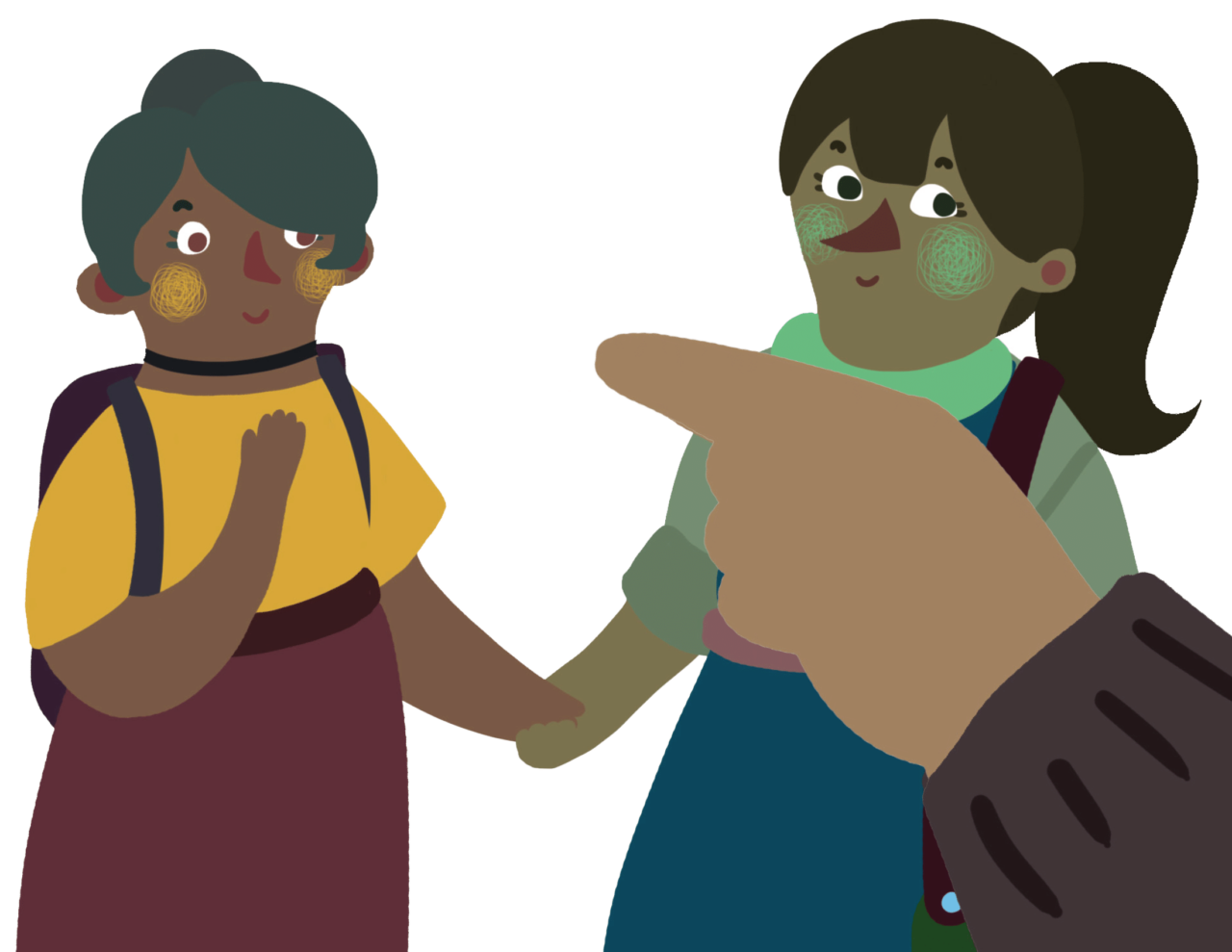 DESCARGA EL CUENTO DE NIÑAS REVOLTOSAS: El NIÑO QUE APUNTABA CON EL DEDO | Amaranta